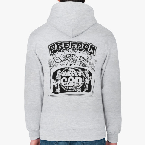 Толстовка на молнии с вышивкой Cry of Fear Freedom music festival ...